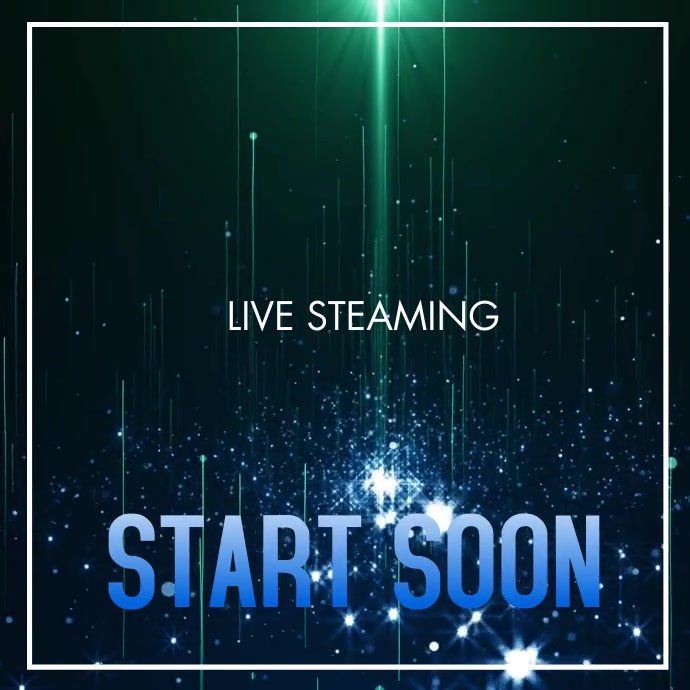 Copy of Live steaming | PosterMyWall
