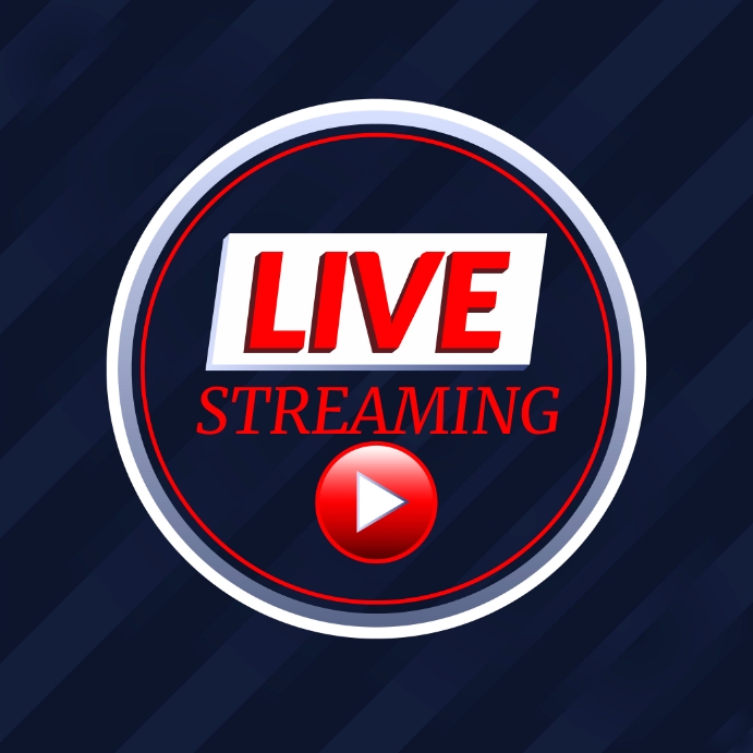 LIVE STREAMING Template | PosterMyWall