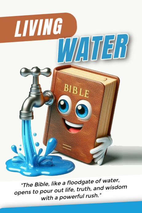 Living water Template | PosterMyWall