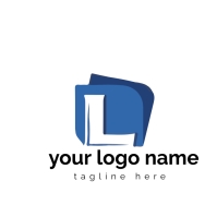 L logo design Template | PosterMyWall
