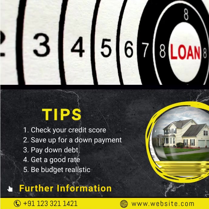 loan Template | PosterMyWall