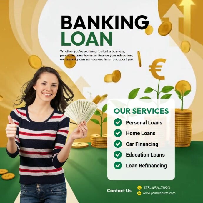loan service template | PosterMyWall