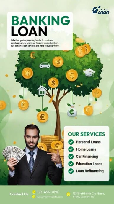 loan service template | PosterMyWall