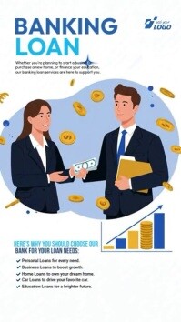 loan service template | PosterMyWall