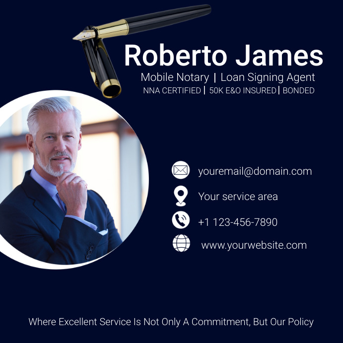 Loan Signing Agent Flyer Template | PosterMyWall