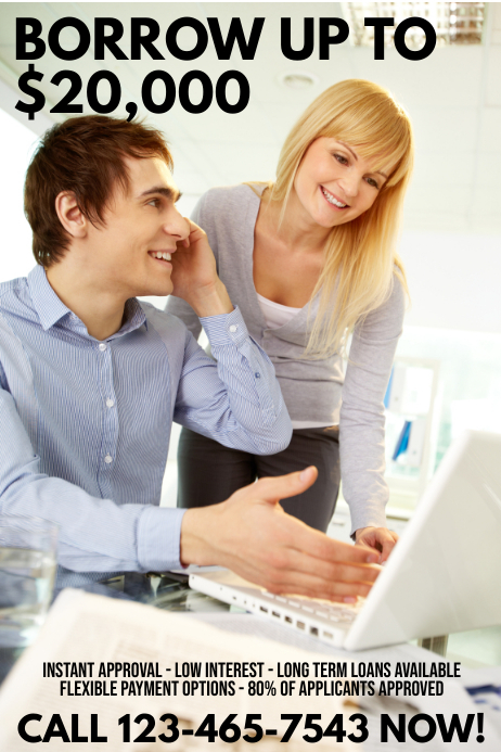 Loans Credit Poster Template | PosterMyWall