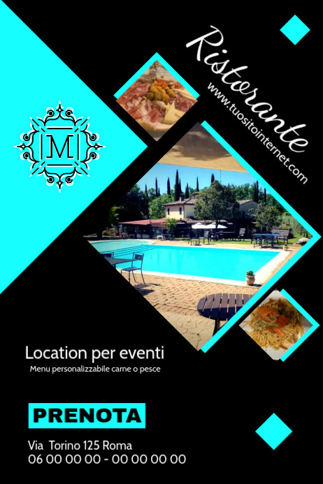 location and ristorante Template | PosterMyWall