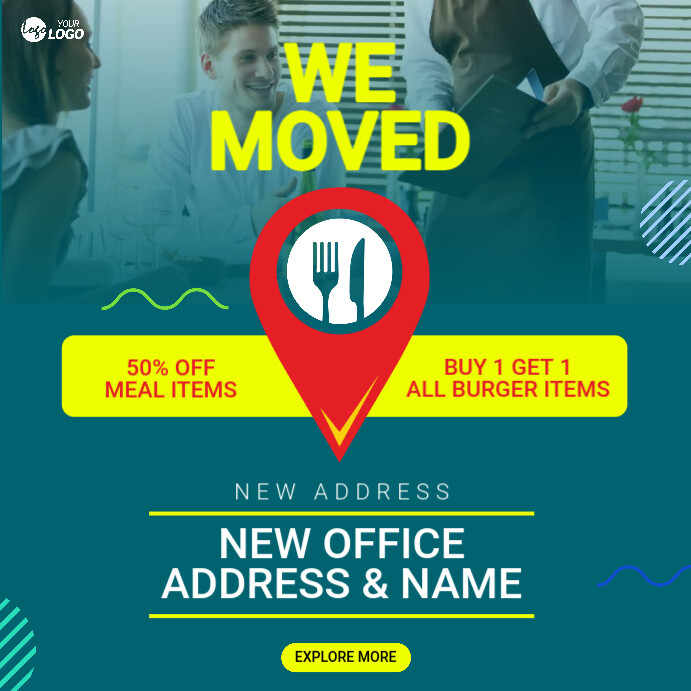 Copy of Location Change Social Media Post | PosterMyWall