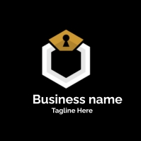 lock and key security logo Template | PosterMyWall