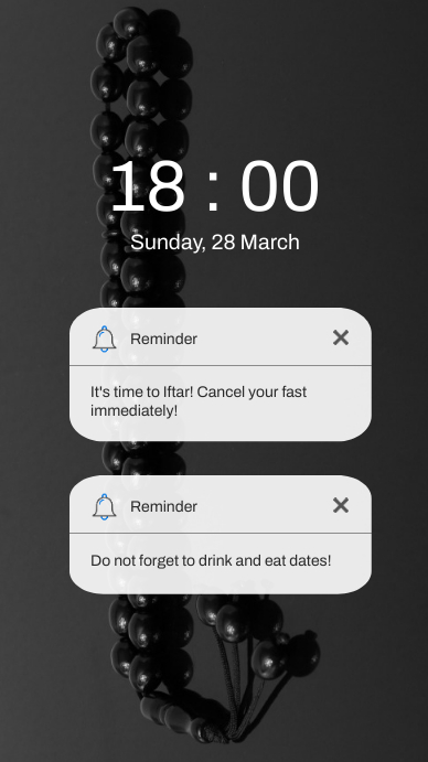 Lock Screen Appearance Islamic Reminder Story Template | PosterMyWall