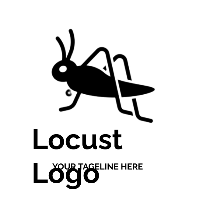locust logo Template | PosterMyWall