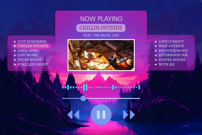 Copy of Lofi Music Template | PosterMyWall