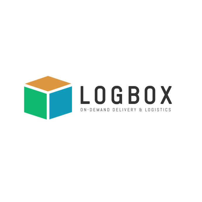 Plantilla de Log Box on demand delivery logo template | PosterMyWall