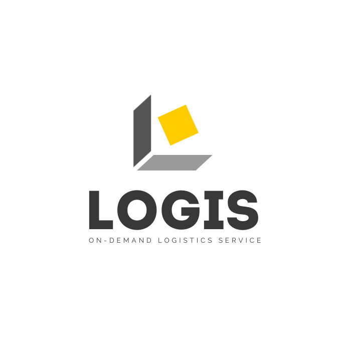 Logis logistics services logo template design | PosterMyWall