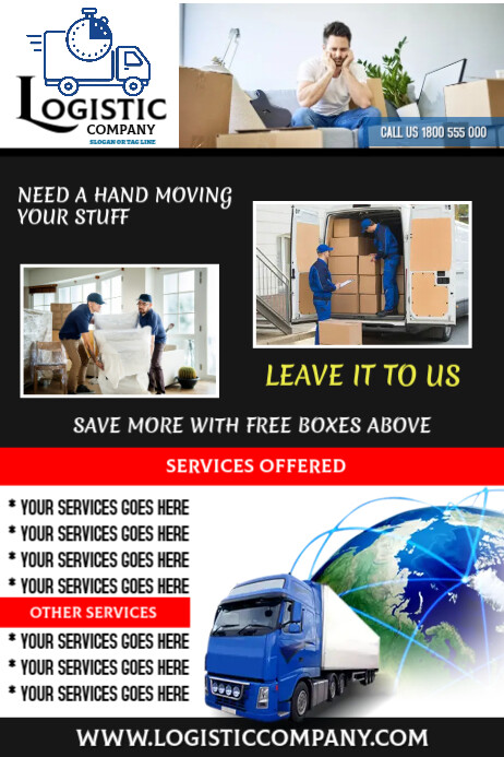 LOGISTIC Template | PosterMyWall