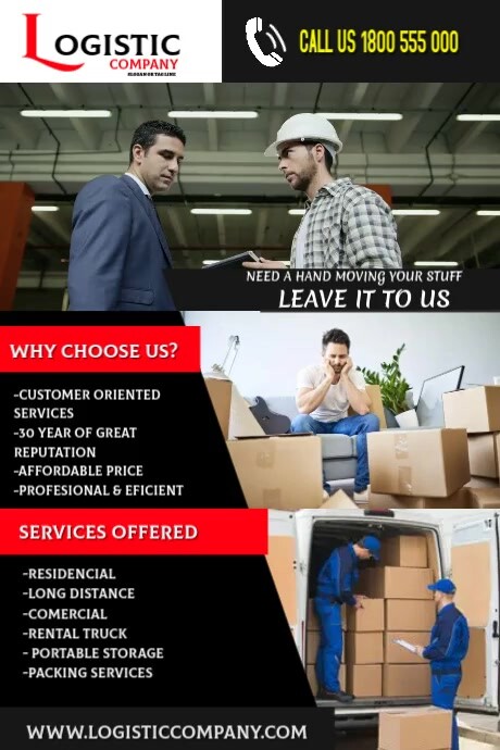 LOGISTIC Template | PosterMyWall