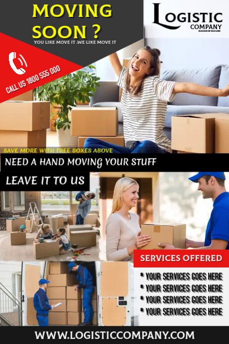 LOGISTIC Template | PosterMyWall