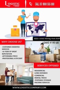 LOGISTIC Template | PosterMyWall
