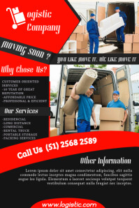 logistic Template | PosterMyWall
