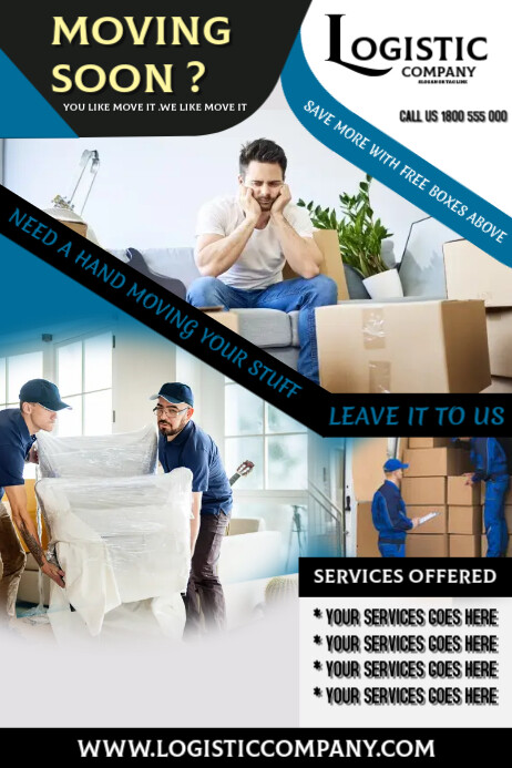 LOGISTIC Template | PosterMyWall