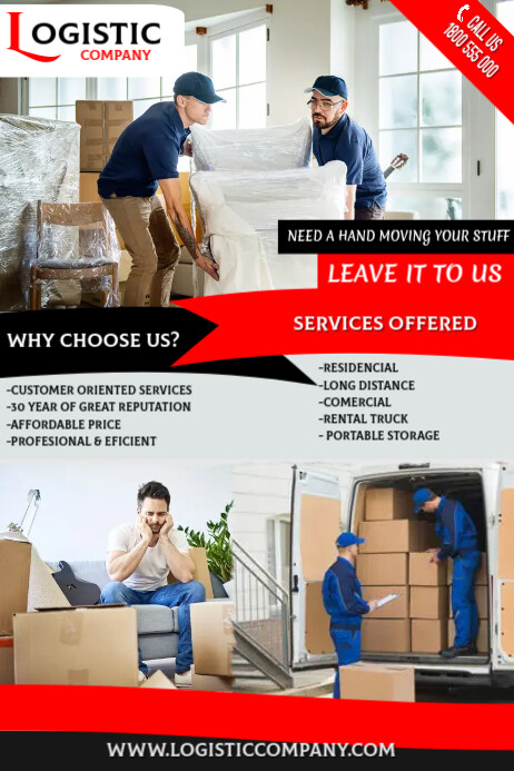 LOGISTIC Template | PosterMyWall