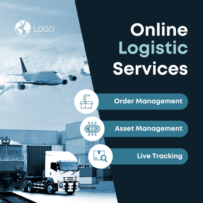 Copy of LOGISTIC SERVICES | PosterMyWall