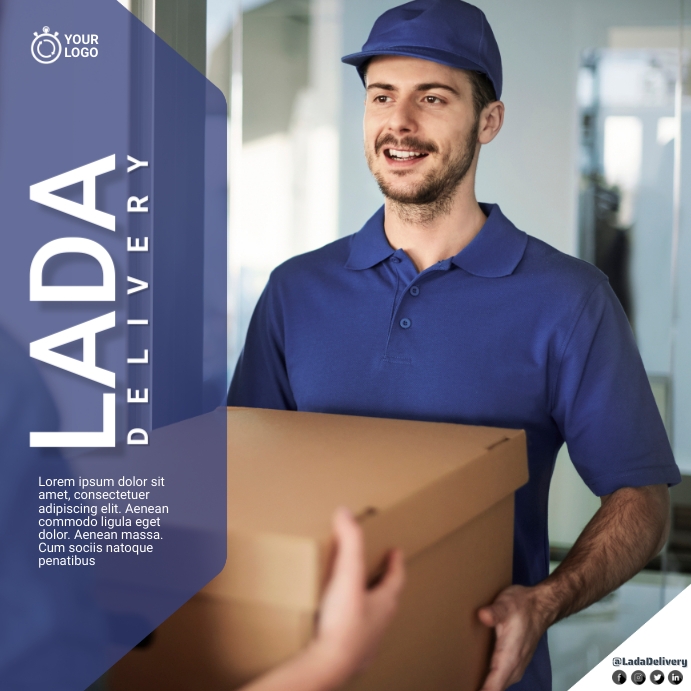 LOGISTICS AD Template | PosterMyWall