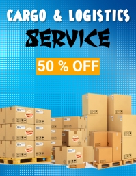 Cargo service template | PosterMyWall