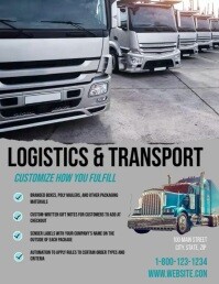 Logistics and Transport Template | PosterMyWall
