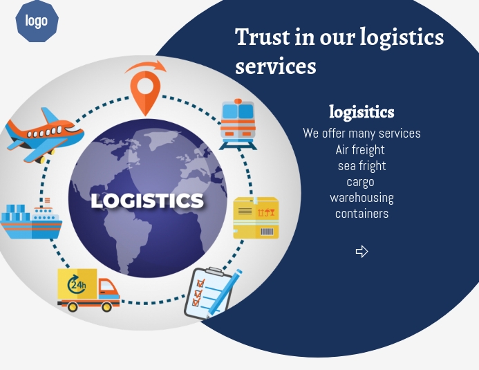 Copy of logistics | PosterMyWall