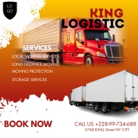 logistics flyers template | PosterMyWall