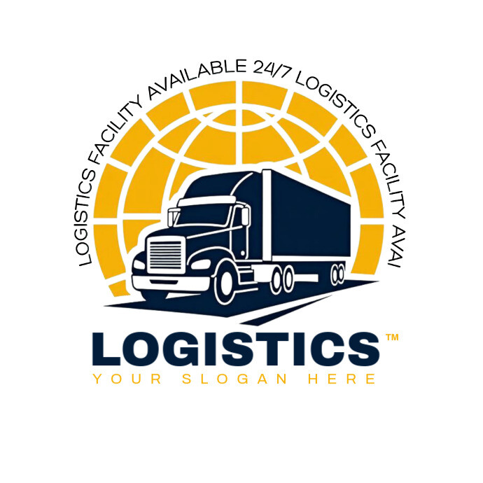 Logistics logo Template | PosterMyWall