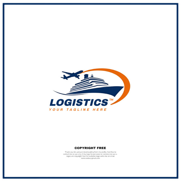 Logistics logo Template | PosterMyWall