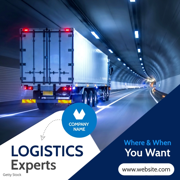 logistics professional services Template | PosterMyWall