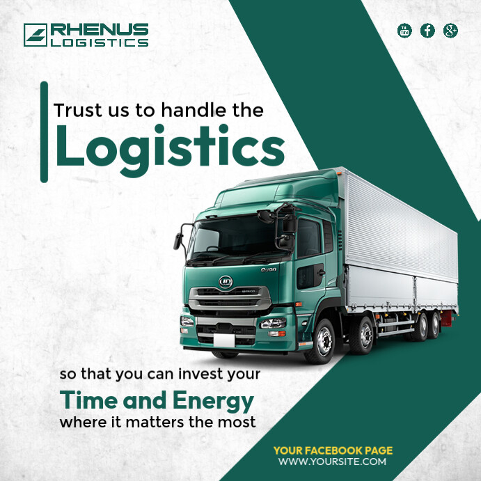 Copy of Logistics Service Flyers | PosterMyWall