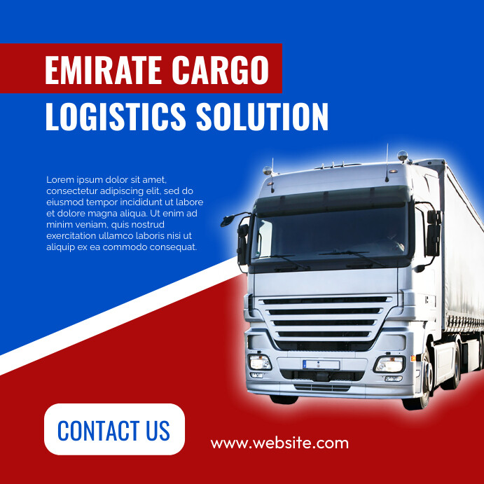 Logistics services flyer Templat | PosterMyWall