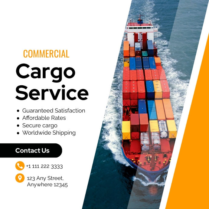 Logistics Template | PosterMyWall