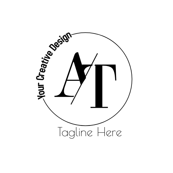 logo AT Template | PosterMyWall