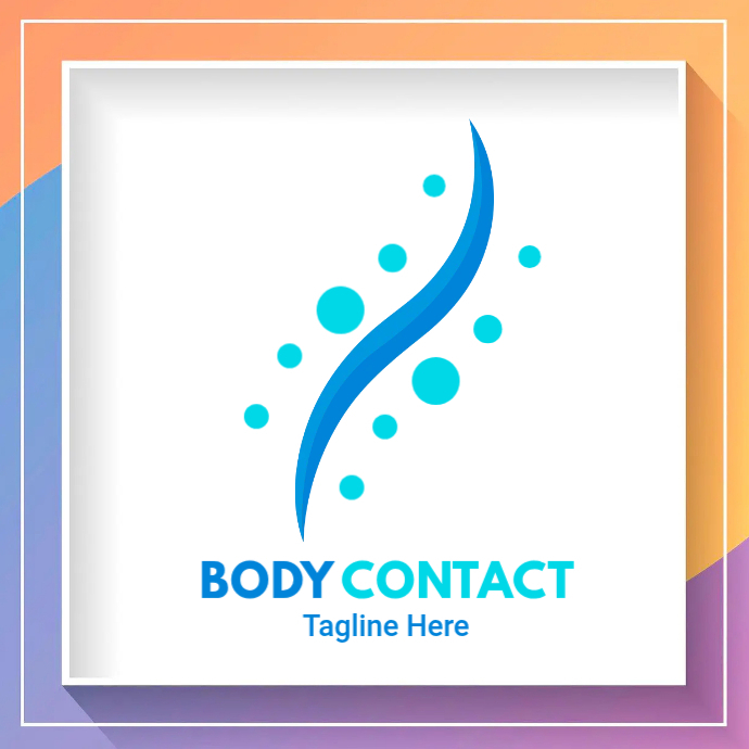 Logo Body Contact Template | PosterMyWall