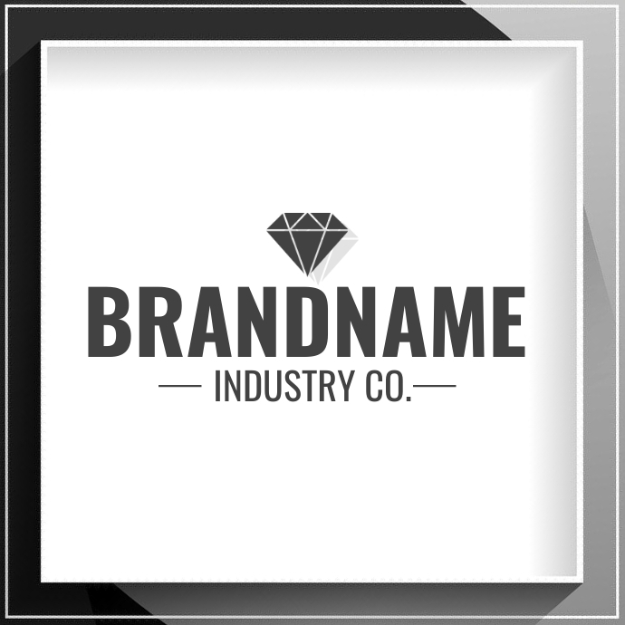 Copy of Logo Brandname Industry | PosterMyWall