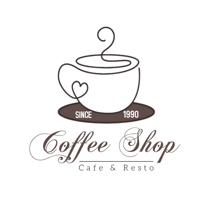LOGO COFFEE SHOP Template | PosterMyWall