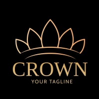 Luxury Crown Logo Template | PosterMyWall