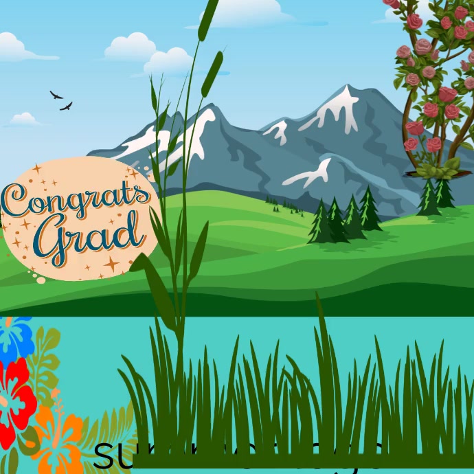 Logo design congrats grade logo design Template | PosterMyWall