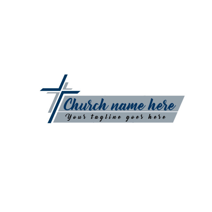 Christian logo, church logo, logo, jesus, Template | PosterMyWall
