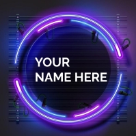 NEON DISCORD LOGO Template | PosterMyWall