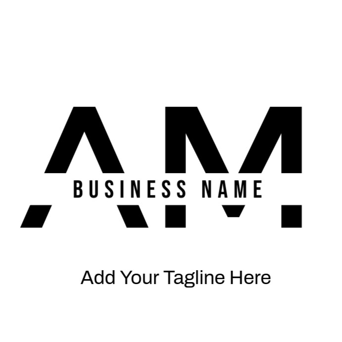 Copy of AM logo design | PosterMyWall