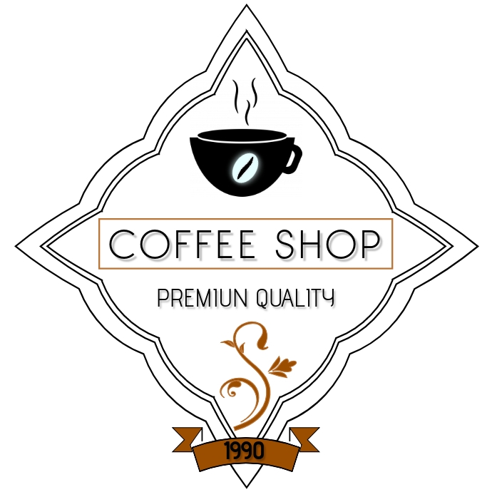 coffee shop logo Template | PosterMyWall
