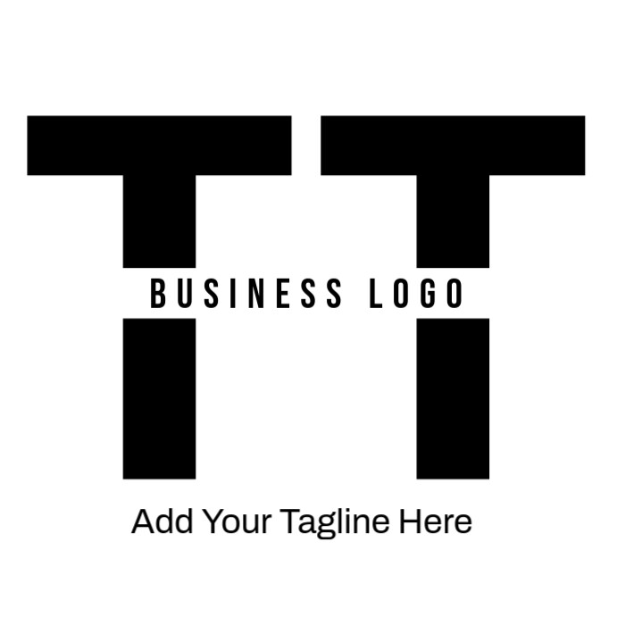 TT logo design Template | PosterMyWall