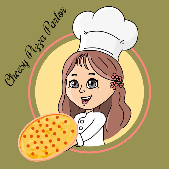 Logo for pizza parlor Template | PosterMyWall