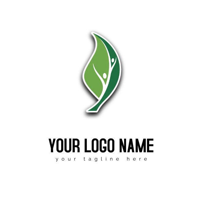 Logo Leaf Font Template | PosterMyWall
